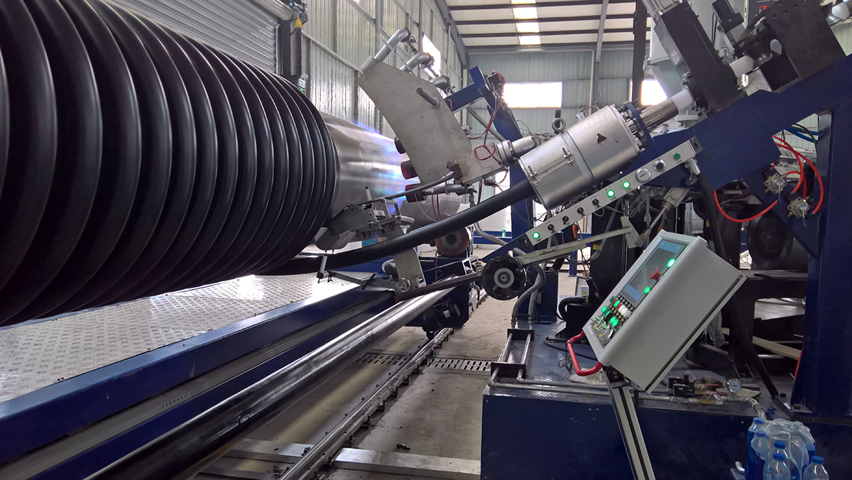 HDPE Spiral Pipe Machine from China manufacturer - Eagle Machinery Co
